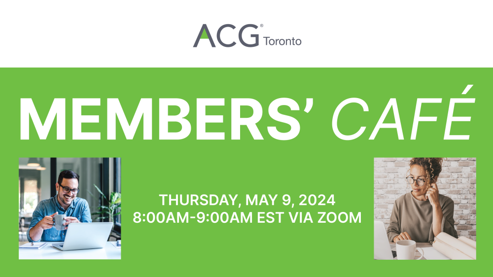 Members' Café | ACG Toronto